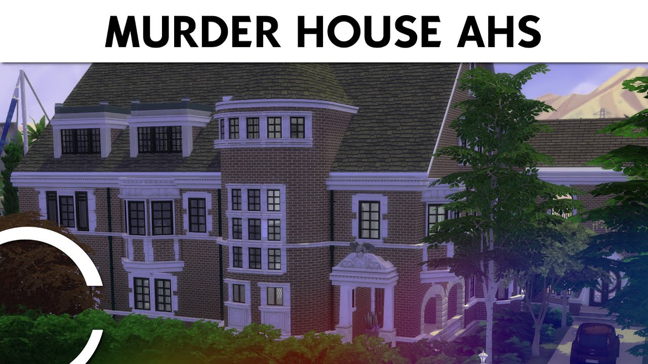 Murder House American Horror Story #AHS SIMS 4 tour #Halloween - YouTube