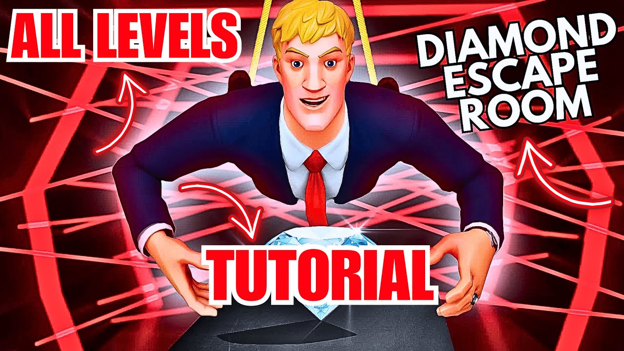 Diamond Escape Room 💎( ALL LEVELS - Easy Tutorial ) - 2238-8615-9060 ...