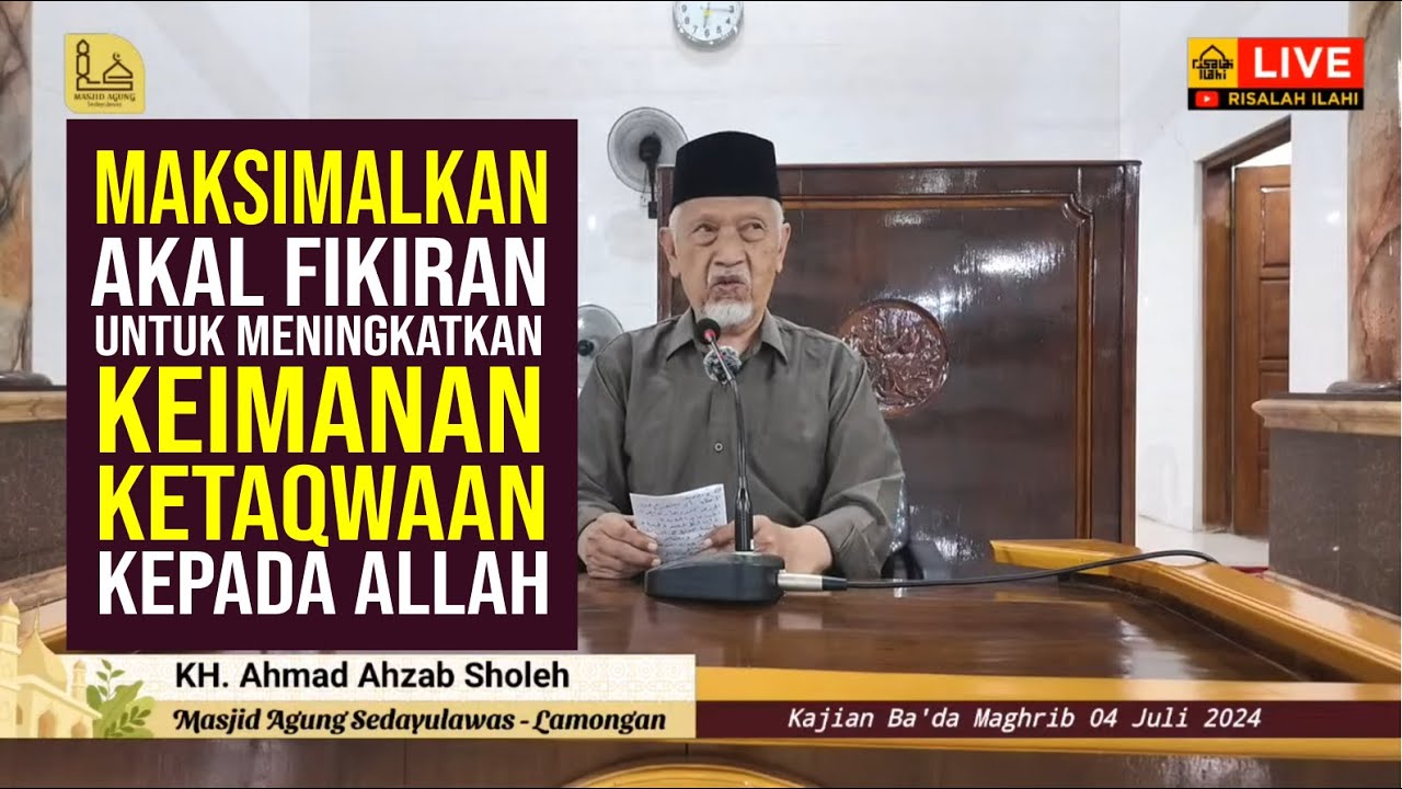 Memaksimalkan Akal dan Pikiran Untuk Lebih Meningkatkan Keimanan dan ...