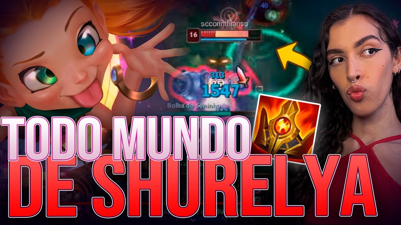 ZOE DE SHURELYA É O MOMENTO, TA MUITO FORTE ! - League of Legends ...