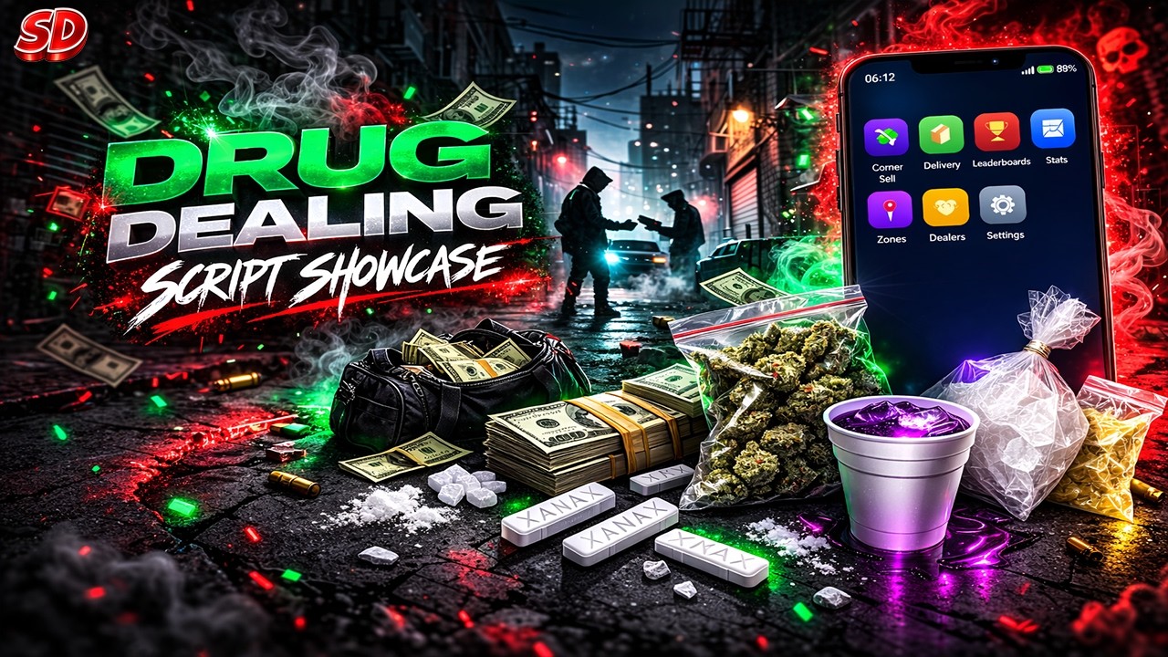 (FIVEM) Advanced Drug Selling Script Showcase! Advanced Trap Phone ...