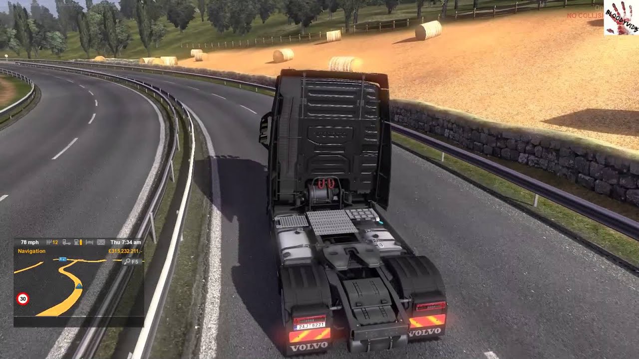 Euro Truck Simulator 2 MP CRASH [60 FPS] - YouTube