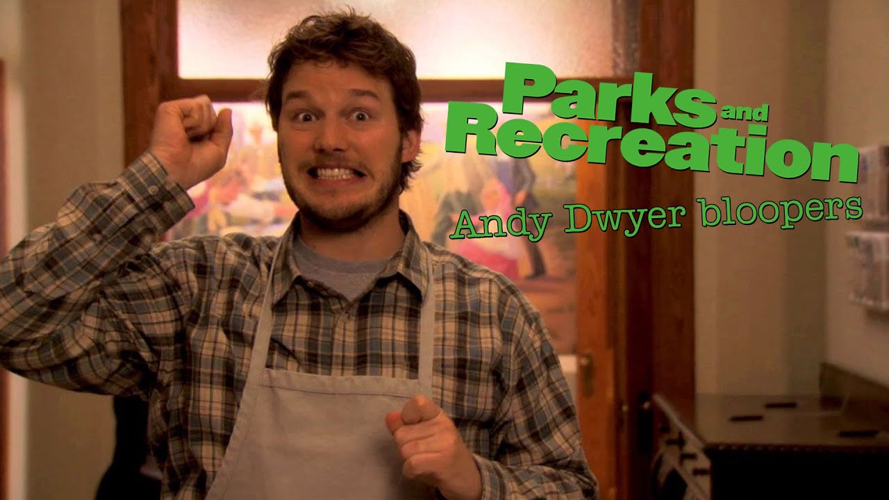 Parks and Recreation - BEST OF Andy Dwyer Bloopers - YouTube