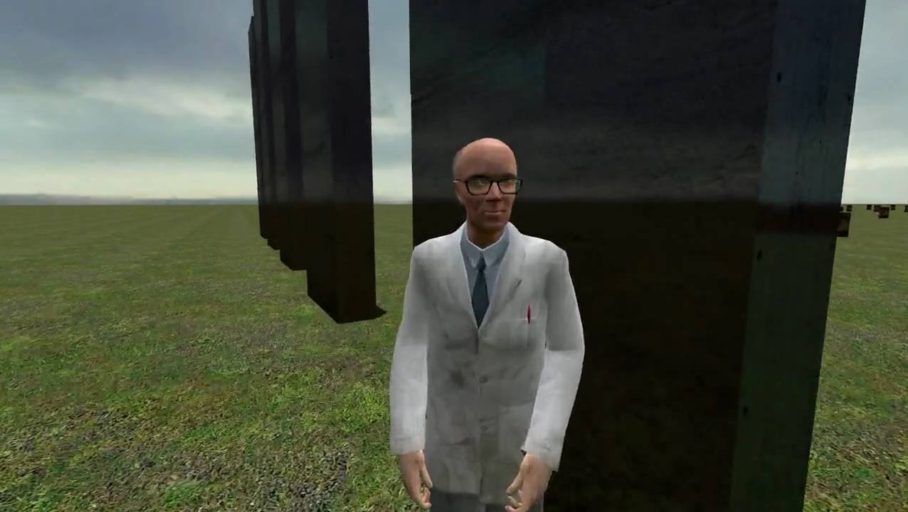 Garrys Mod nuke with barrels and Kleiner! - YouTube