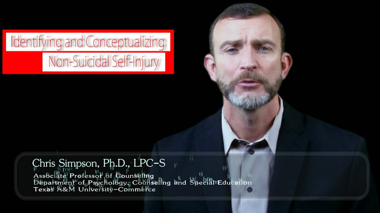 Welcome to the Non-Suicidal Self-Injury (NSSI) Training Module - YouTube