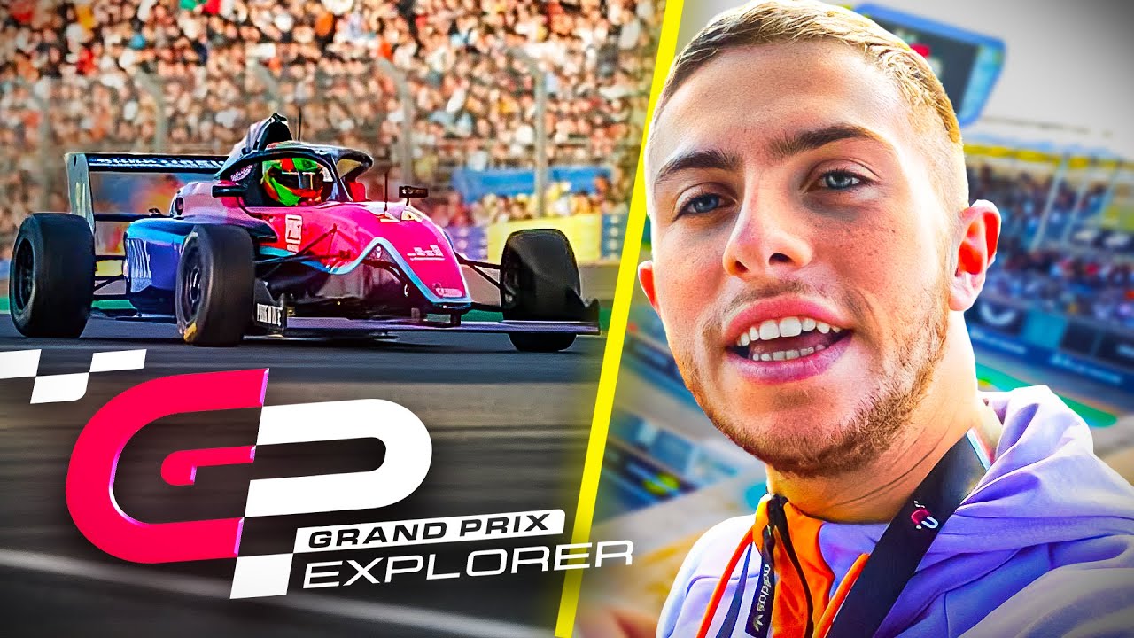 VLOG AU GP EXPLORER ! (j'suis parti dans les coulisses avec ma caméra ...