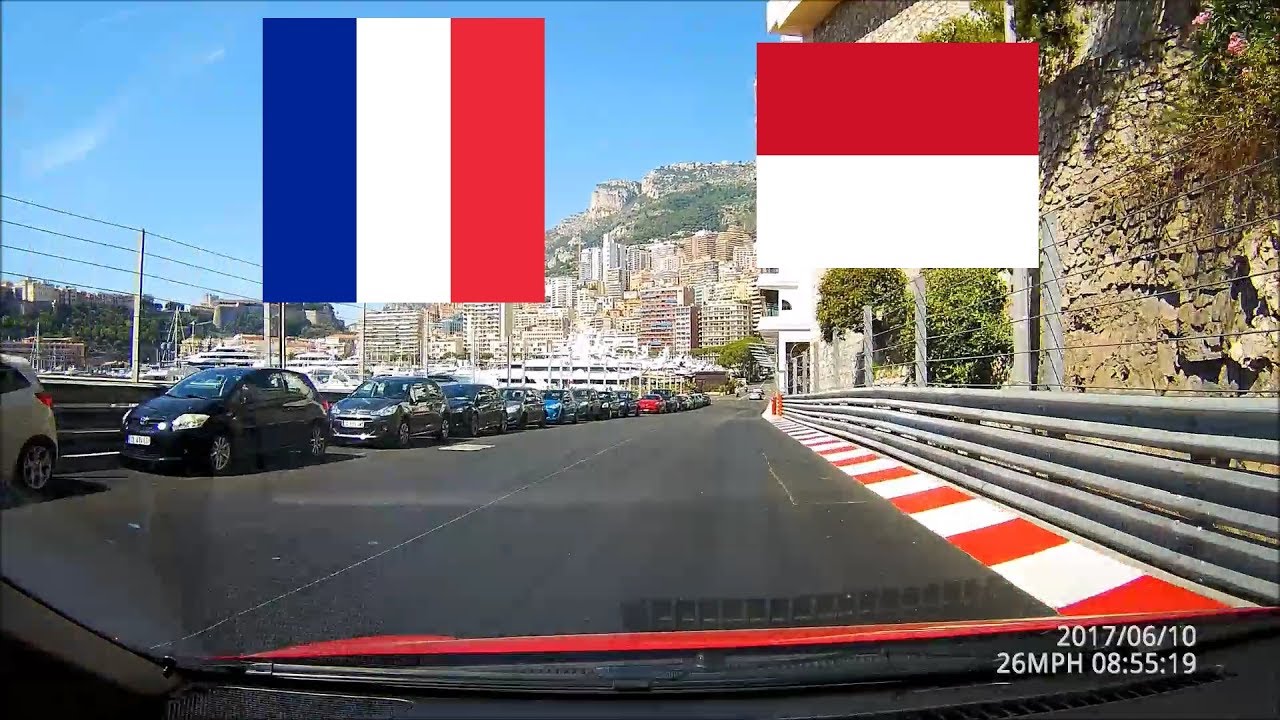 Driving along the French Riviera (Cannes-Nice-Monaco) 4x speed preview ...