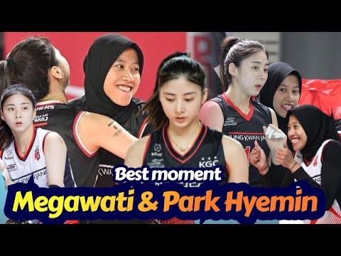 Rungkaddd || Megawati & Park Hye Min 박혜민 in V-League 2023 || Daejeon JungKwanJang Red Sparks
