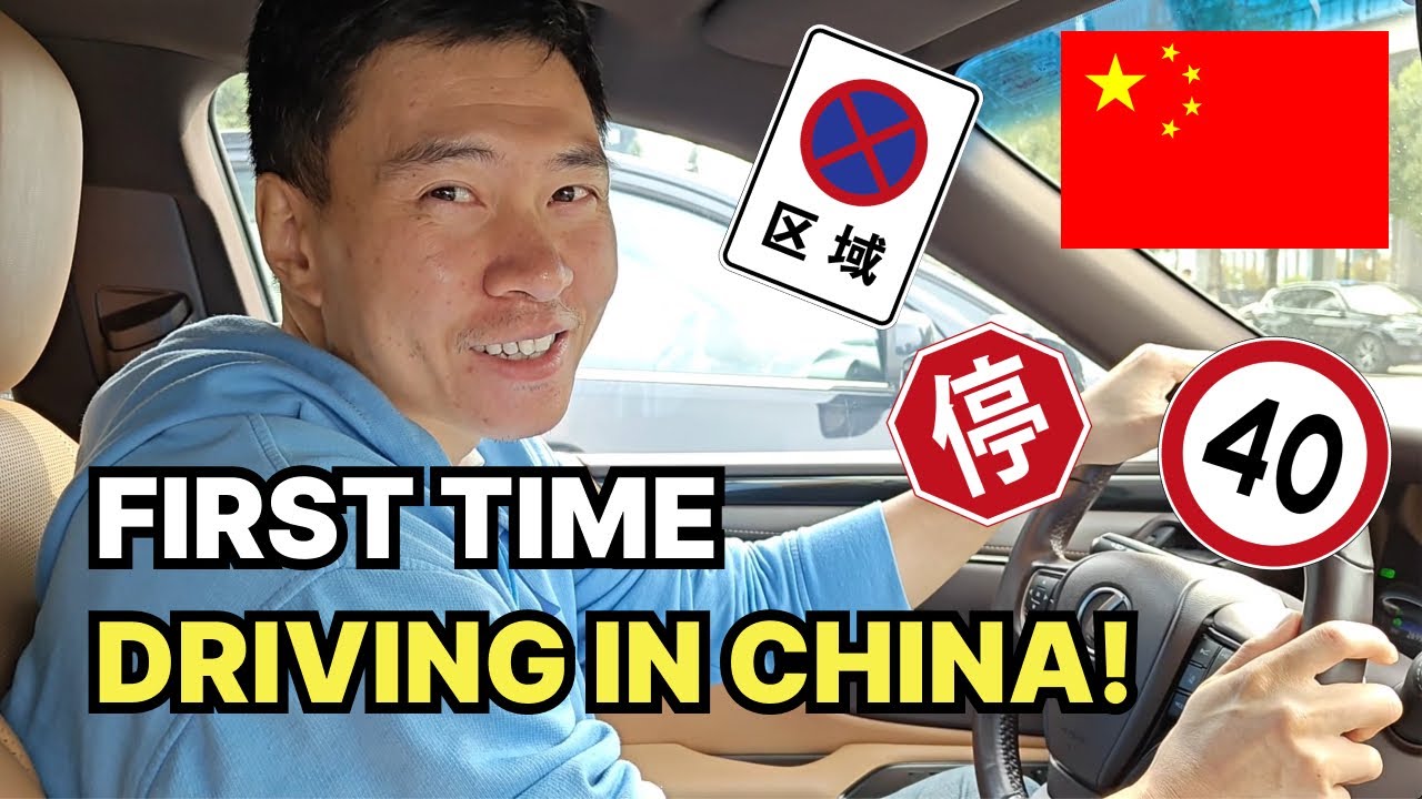 First Time Driving in China! New Driver's License Experience and Food ...