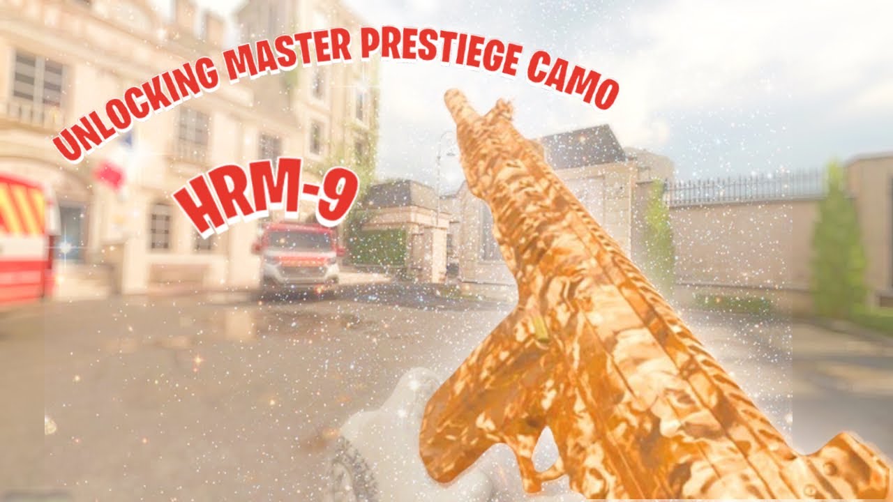 Unlocking MAX Prestige Camo for HRM 9 in Call of Duty MW3 - YouTube