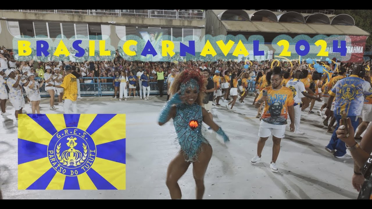 Carnaval 2024 - Rio de Janeiro - Ensaio - Paraíso do Tuiuti -4k - YouTube