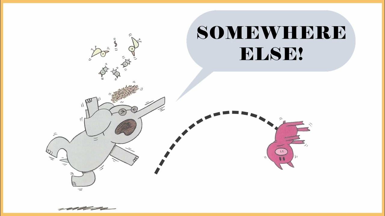 There is a bird on your head! #kidsstory #elephantandpiggie - YouTube