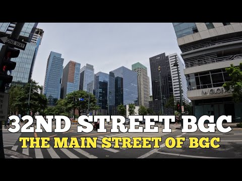 32ND STREET BGC | BGC MAIN STREET #TAGUIG#BGC - YouTube