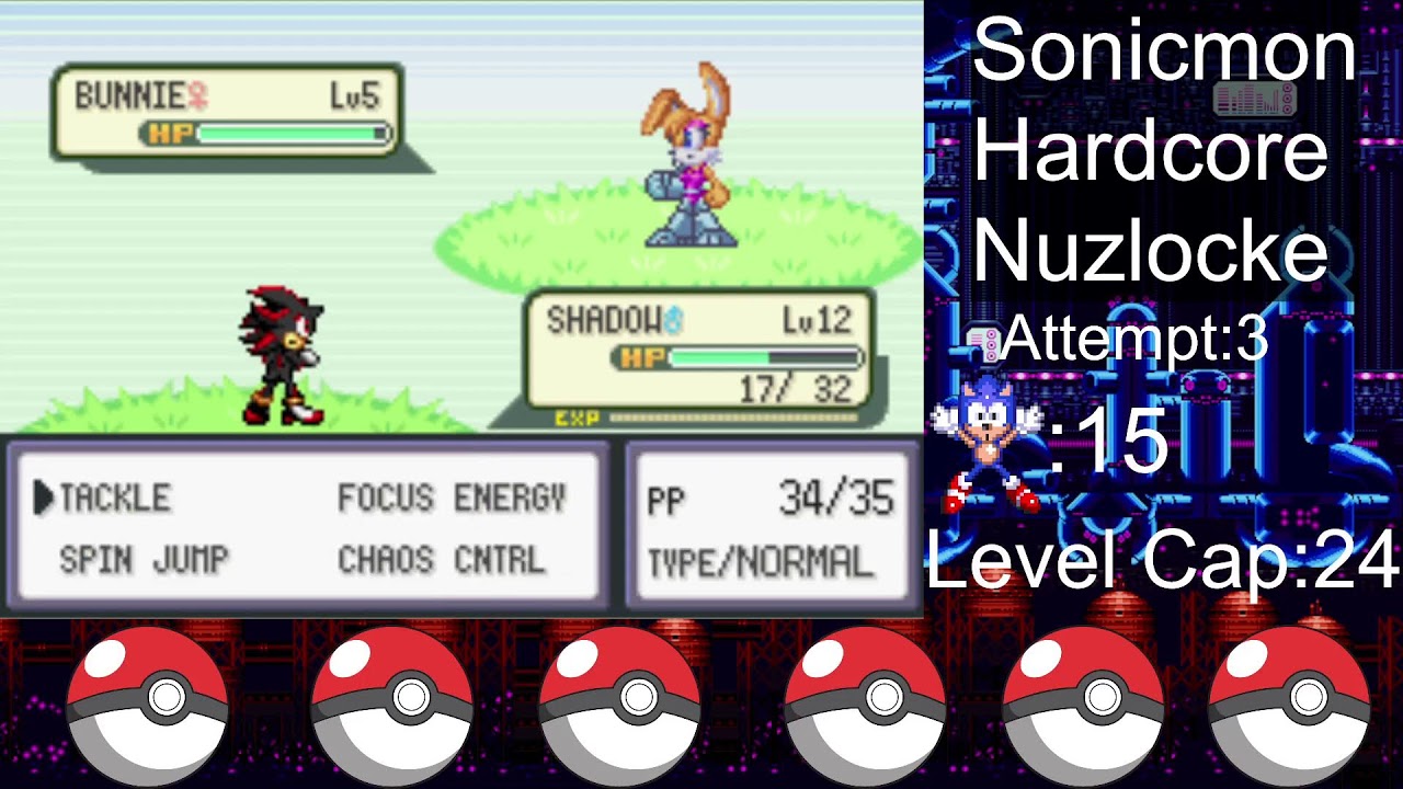Sonic Mon Hardcore Nuzlocke Pt1 - YouTube