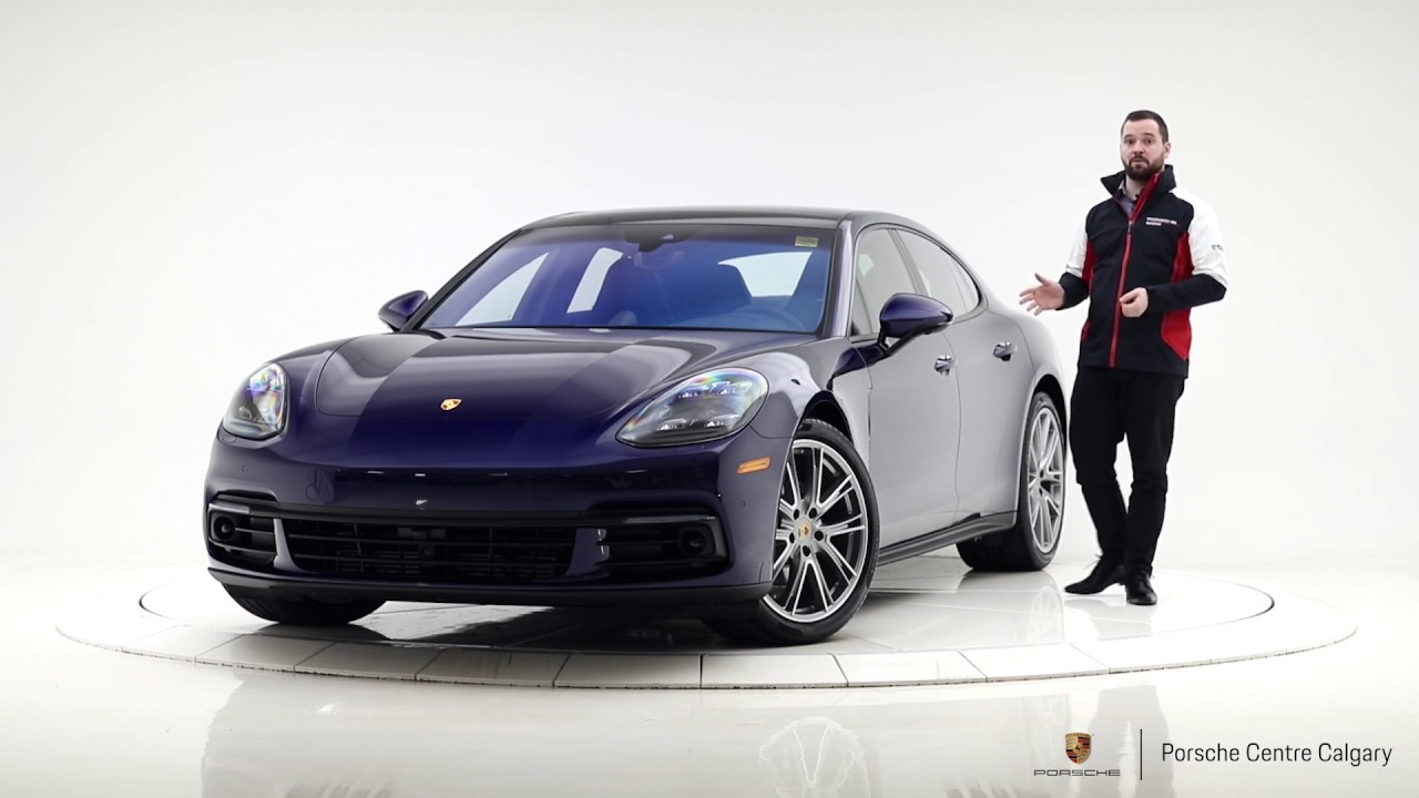 $134k 2020 Panamera 4 Gentian Blue Metallic | (P6070) - YouTube