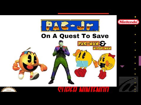 PAC Jr On A Quest To Save PAC Man & Ms PAC Man Title Theme - YouTube