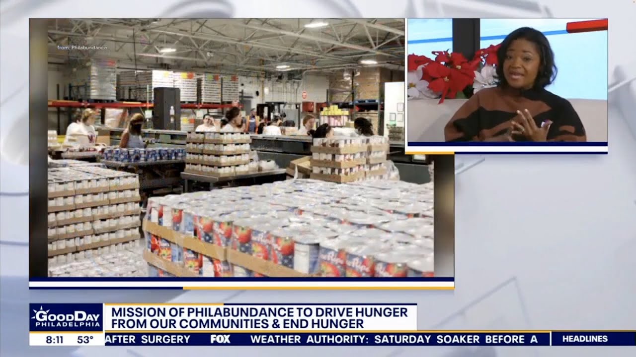 Philabundance CEO, Loree Jones Brown was featured on FOX 29 Good Day ...