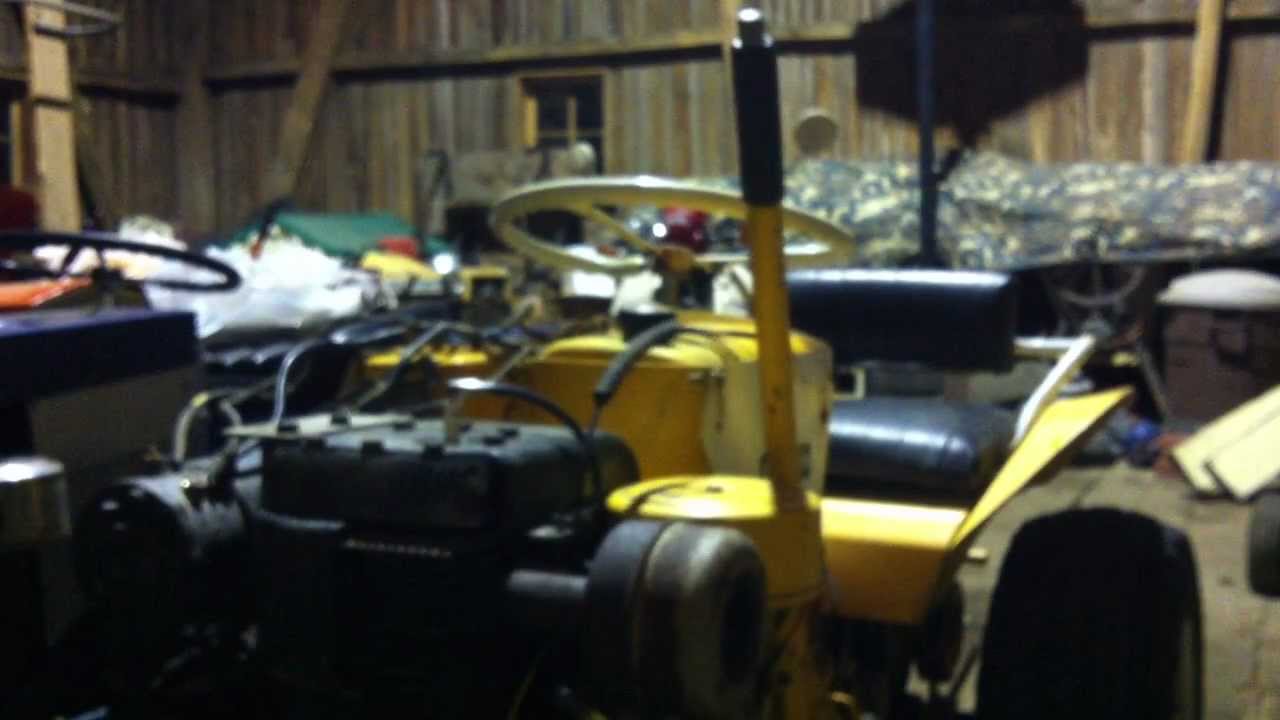Allis Chalmers / Simplicity Big Ten Start Up - YouTube