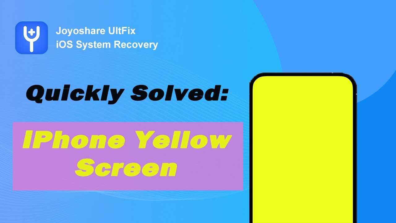 How to Fix iPhone Yellow Screen? Solved! [iPhone 15 Included] - YouTube