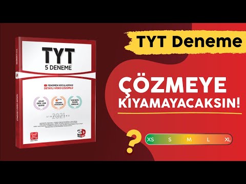 Deneme Kampı Başladı! 3D nin Efsane 5’li TYT Genel Denemesini Didik Didik Ettim! #DK1