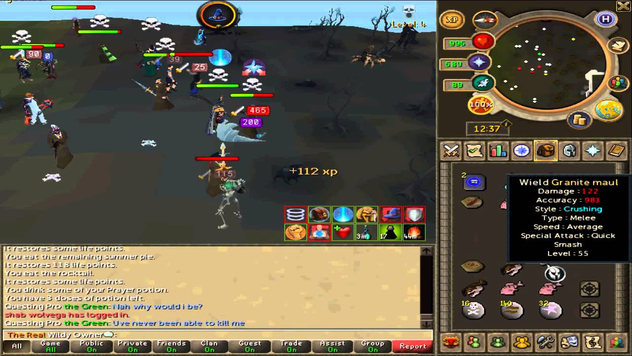 Runescape Pking - NOX/AGS/GMAUL/DRYGORES - Wildy Owner 2015 [HD] - YouTube