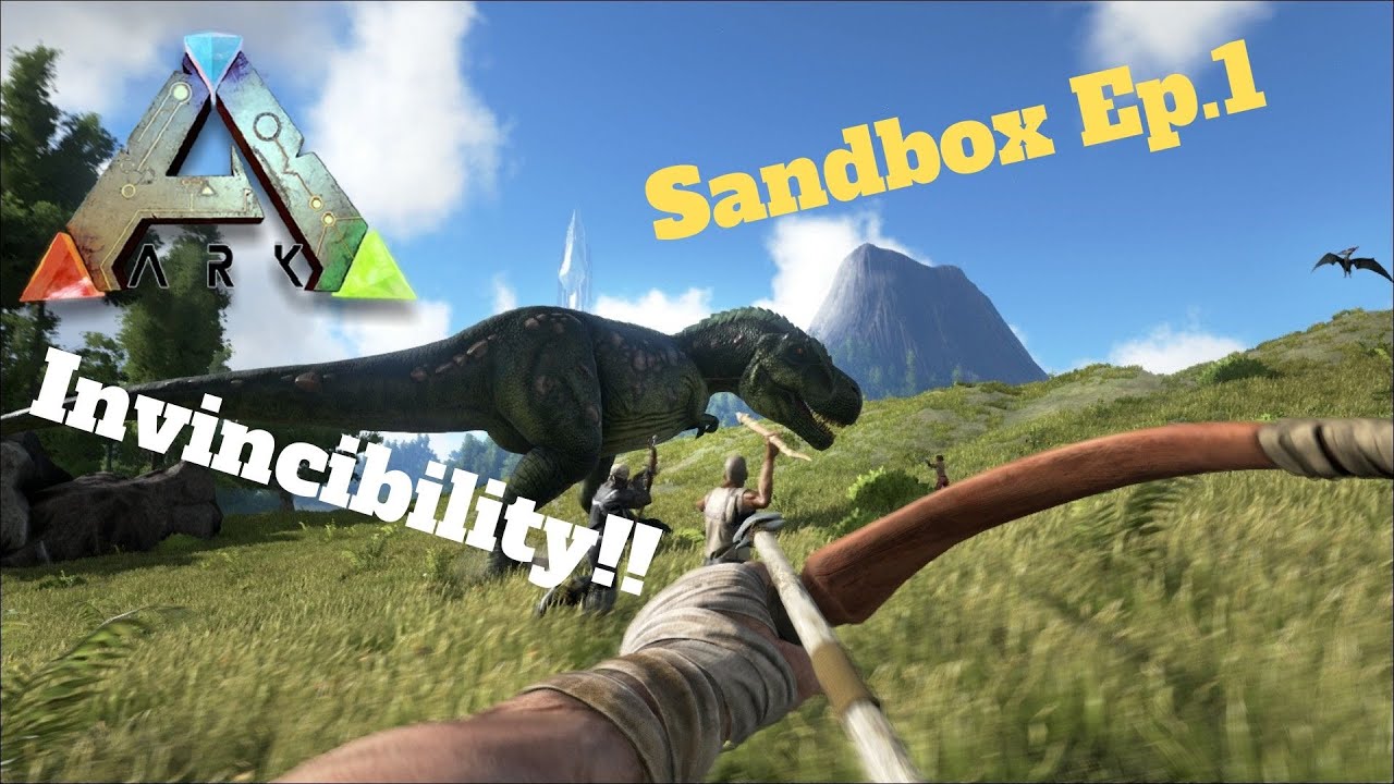How to become invincible in Ark - sandbox play through Ep.1 - YouTube