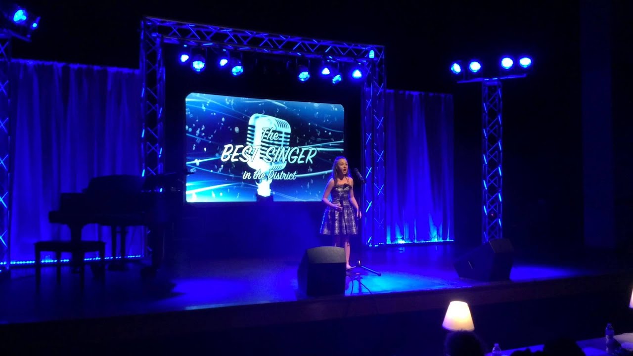 2015 Best Singer in the District - Emily Schultz - YouTube