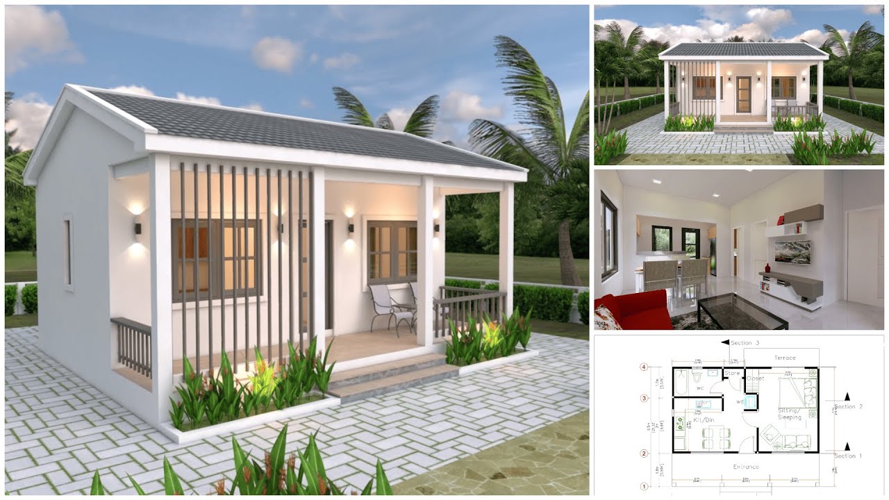 Smart Small Cottage Design 6.5x8 m – Perfect for Modern Living! - YouTube