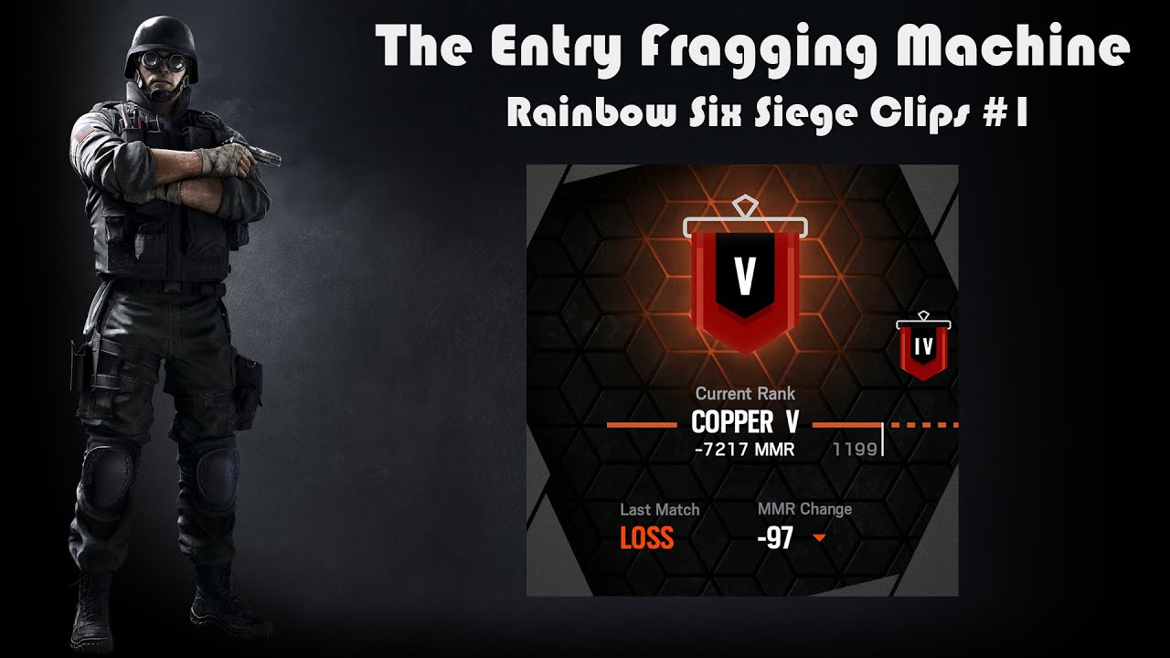 Rainbow Six Siege Clips #1 - YouTube