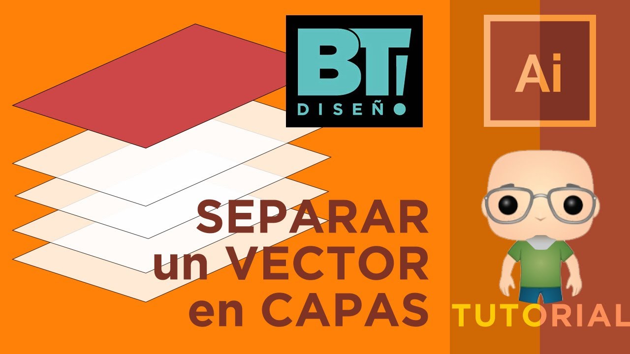 Cómo separar VECTORES en diferentes CAPAS - YouTube