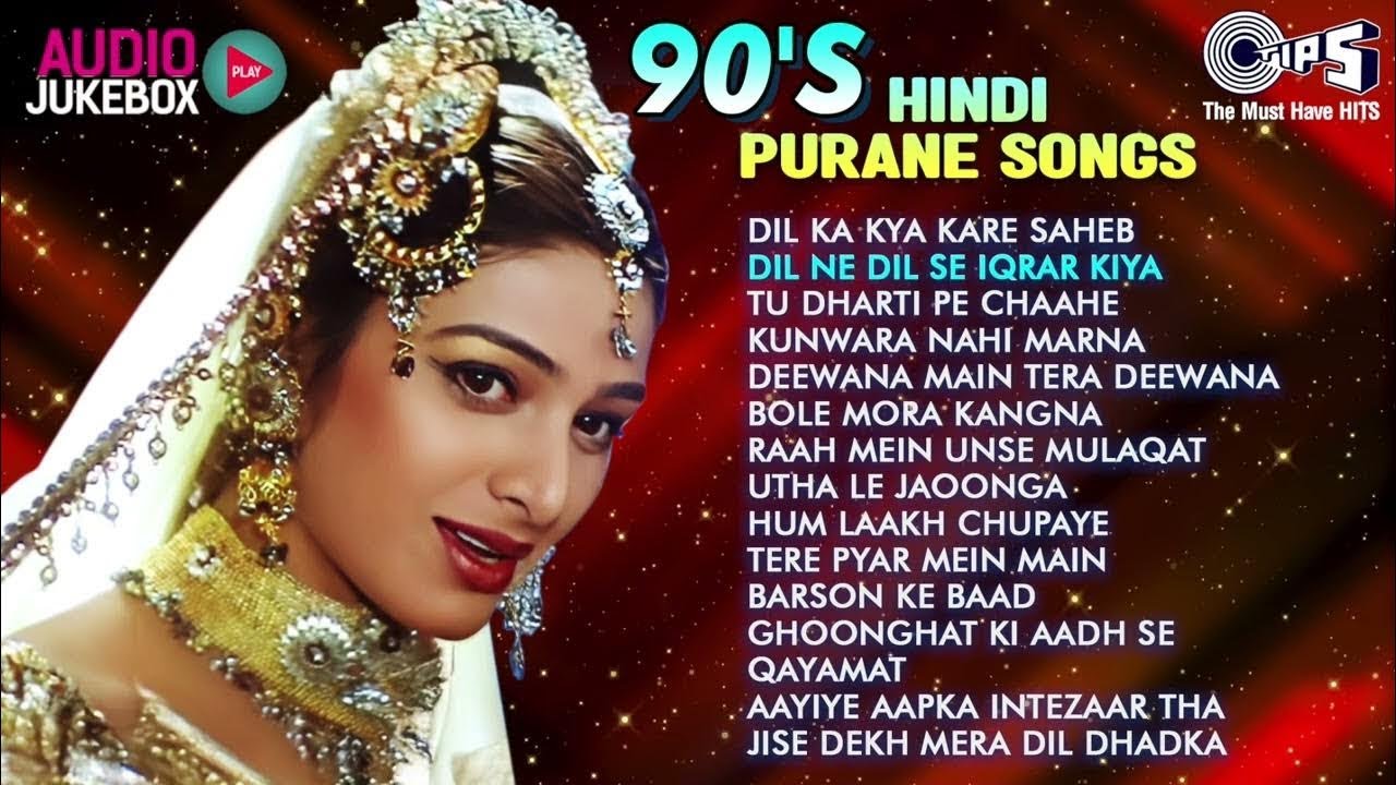 Purane Hindi Gaane | 90s Ke Superhit Gane | Full Audio Jukebox | Old Is ...