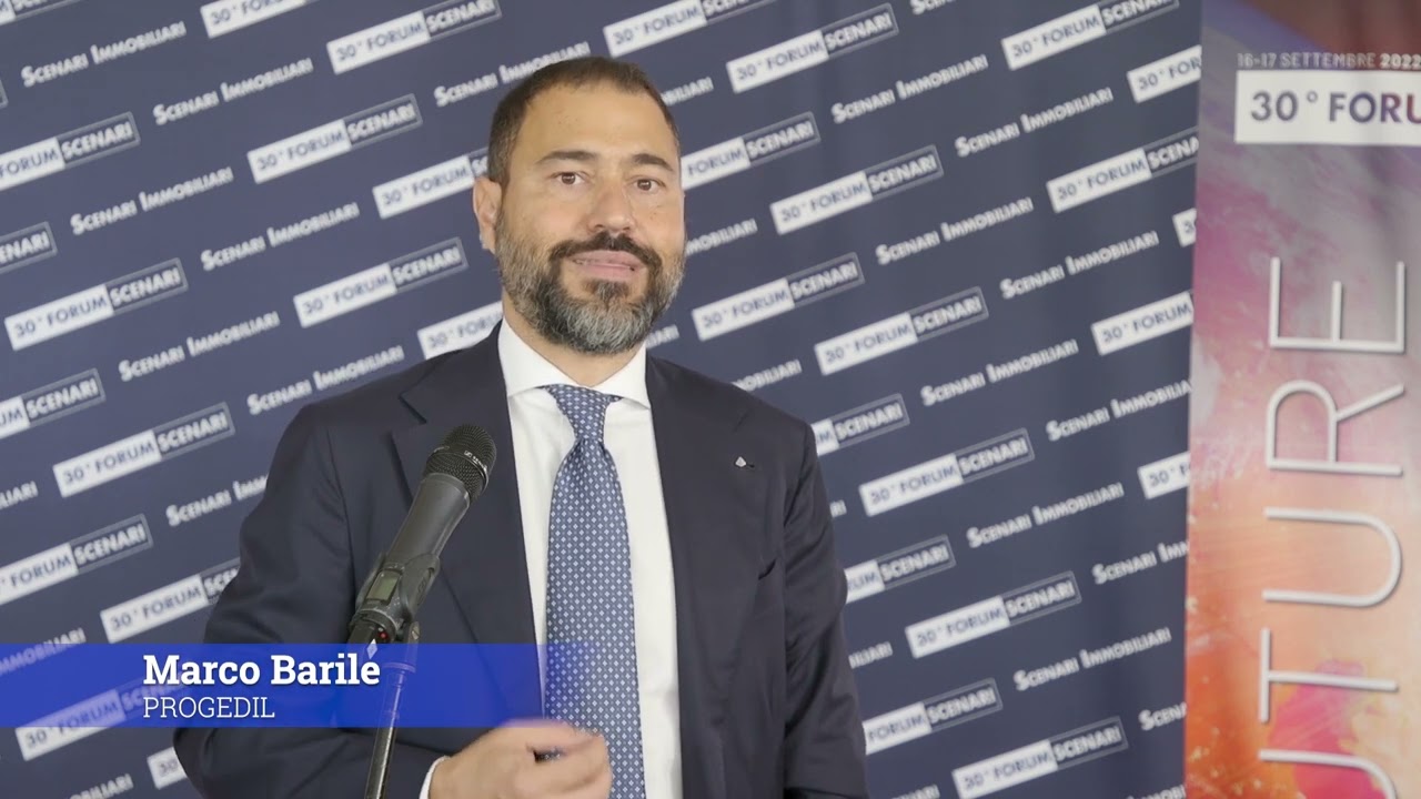 MARCO BARILE - Progedil | 30° Forum Scenari - YouTube
