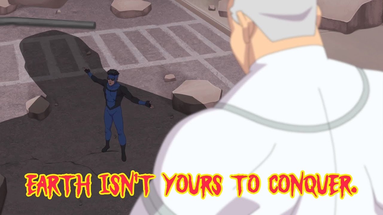 Invincible vs Conquest But Mark Says His Father Words | Invincible ...