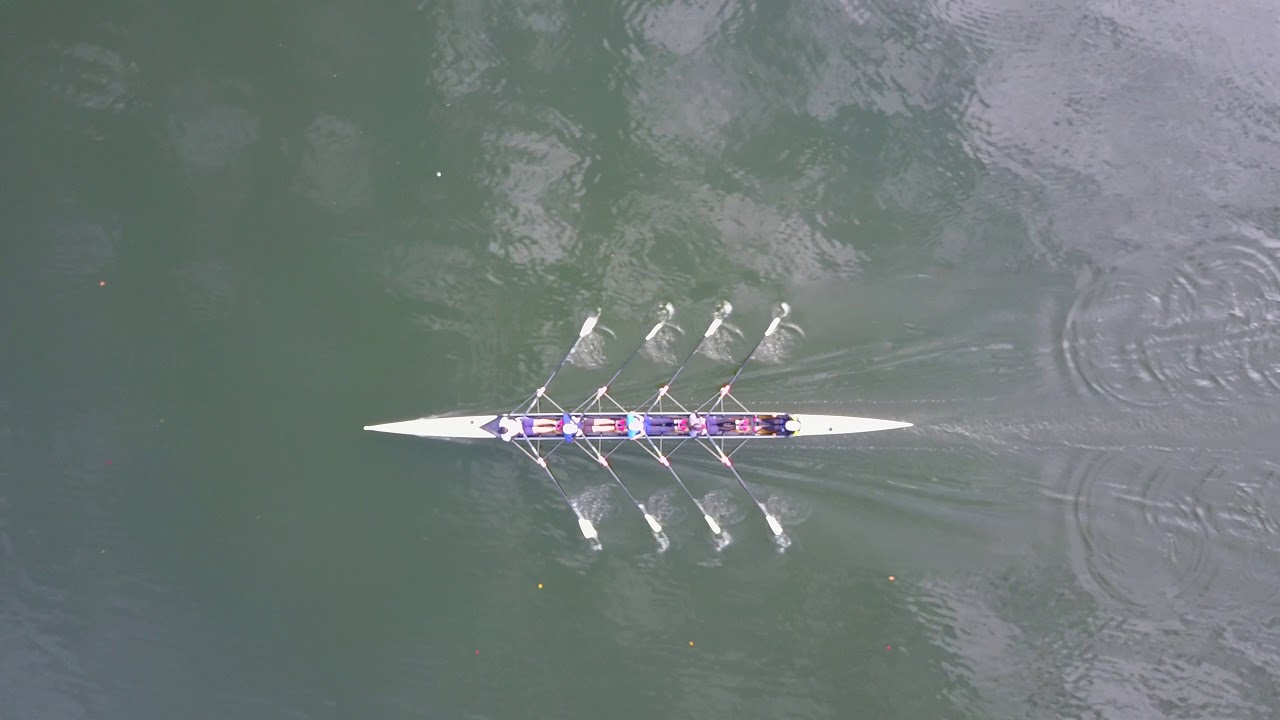 20181104 クオドルプル01 quadruple scull rowing - YouTube