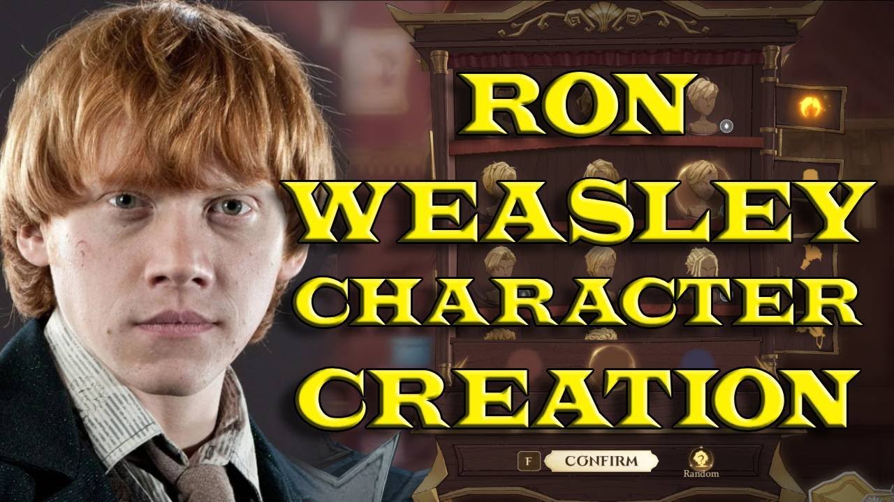 Harry Potter: Magic Awakened - Ron Weasley Character Creation - YouTube