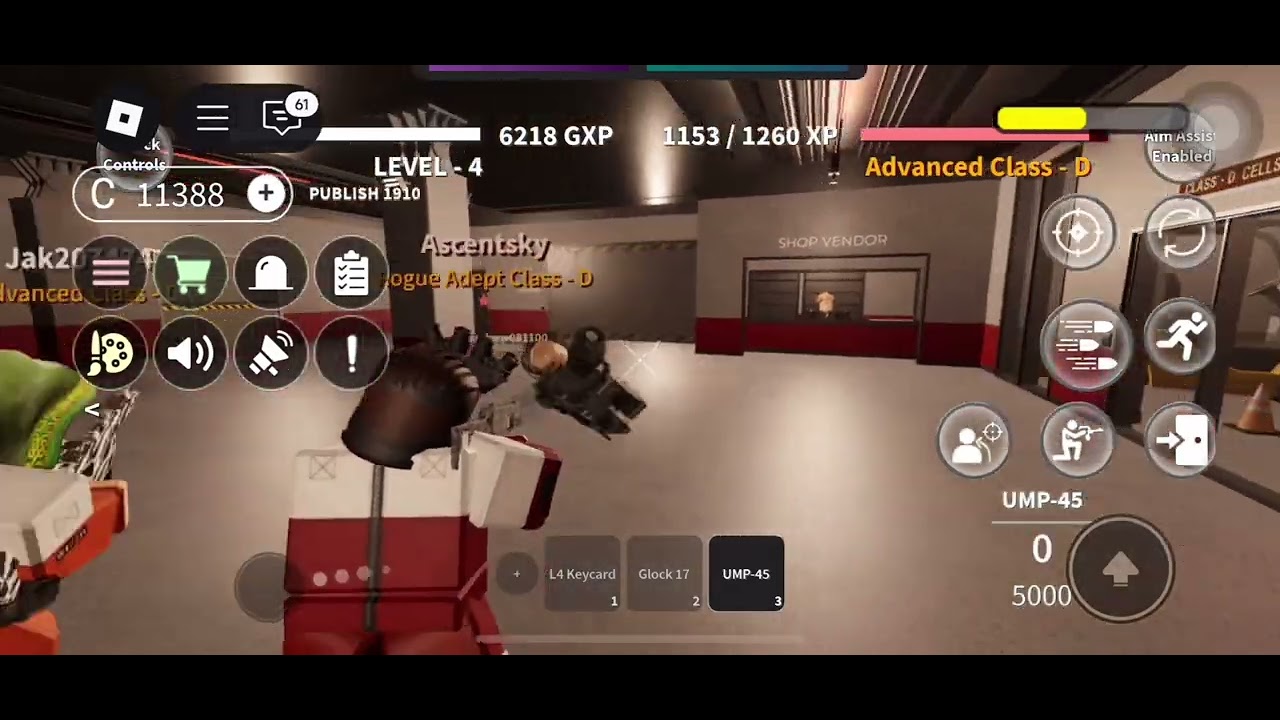 Playing as VIP in SCP Roleplay - YouTube