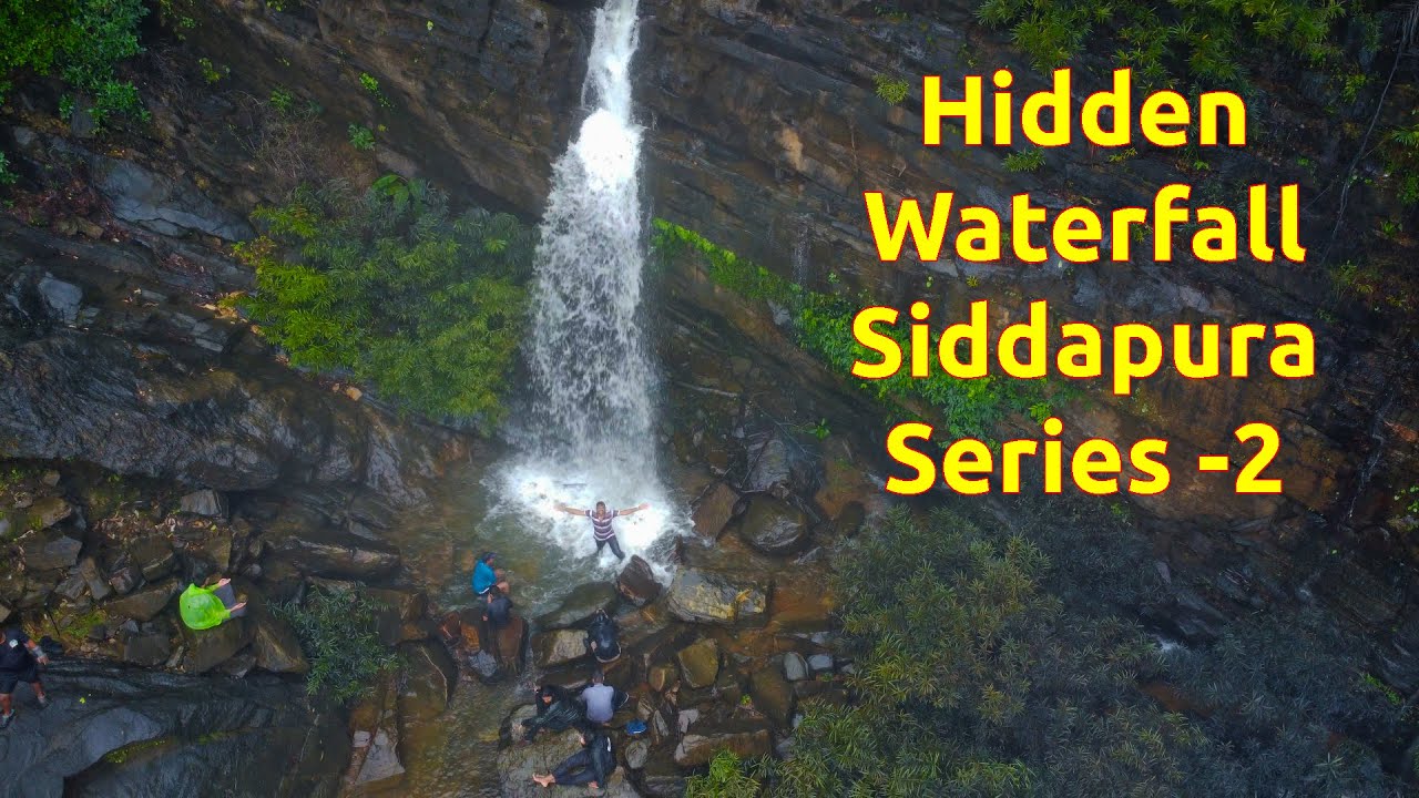 Siddapura Unknown waterfall ಸಿದ್ದಾಪುರ near Sharavathi Kanive viewpoint ...