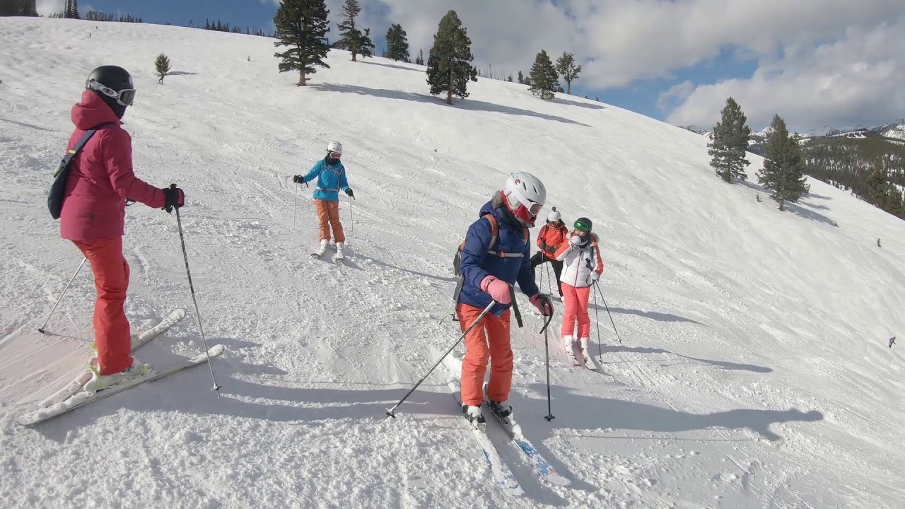 Mogul Ski Crazy Raven, Big Sky - YouTube