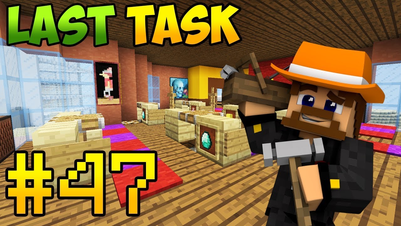 Minecraft LastTask 2 #47 - КАРАОКЕ И ТРЕНАЖЕРНЫЙ ЗАЛ - YouTube