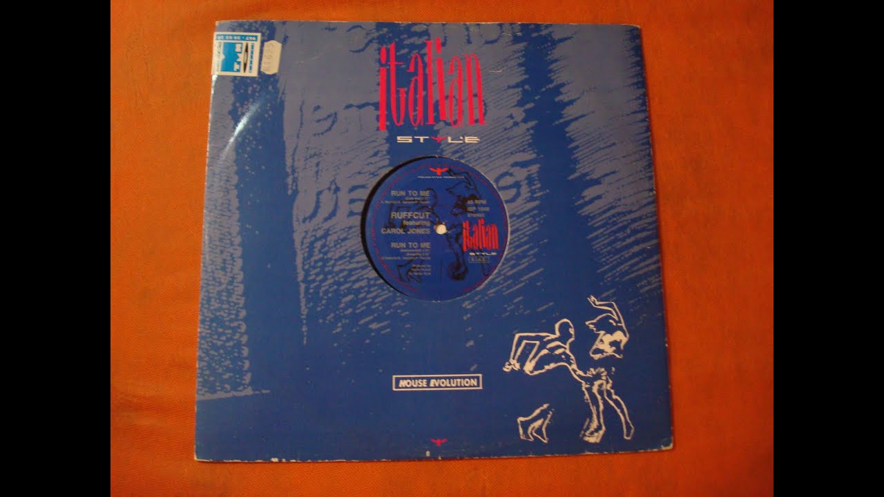 RUFFCUT FEATURING.CAROL JONES.(RUN TO ME.(ACAPELLA.)(12''.)(1991 ...