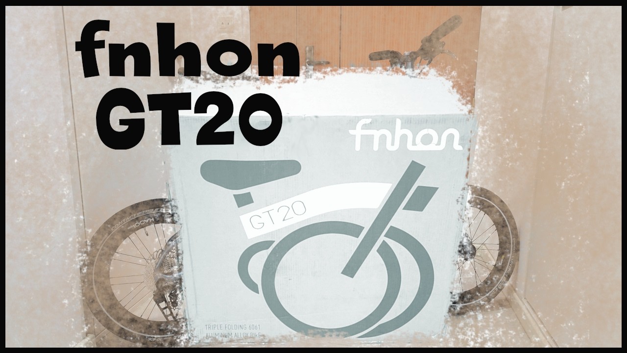 fnhon GT20 trifold bike - YouTube