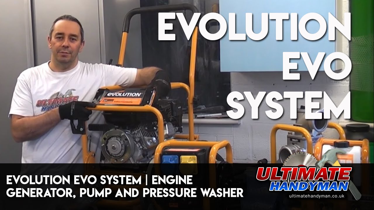 Evolution EVO system | Engine, generator, pump and pressure washer ...