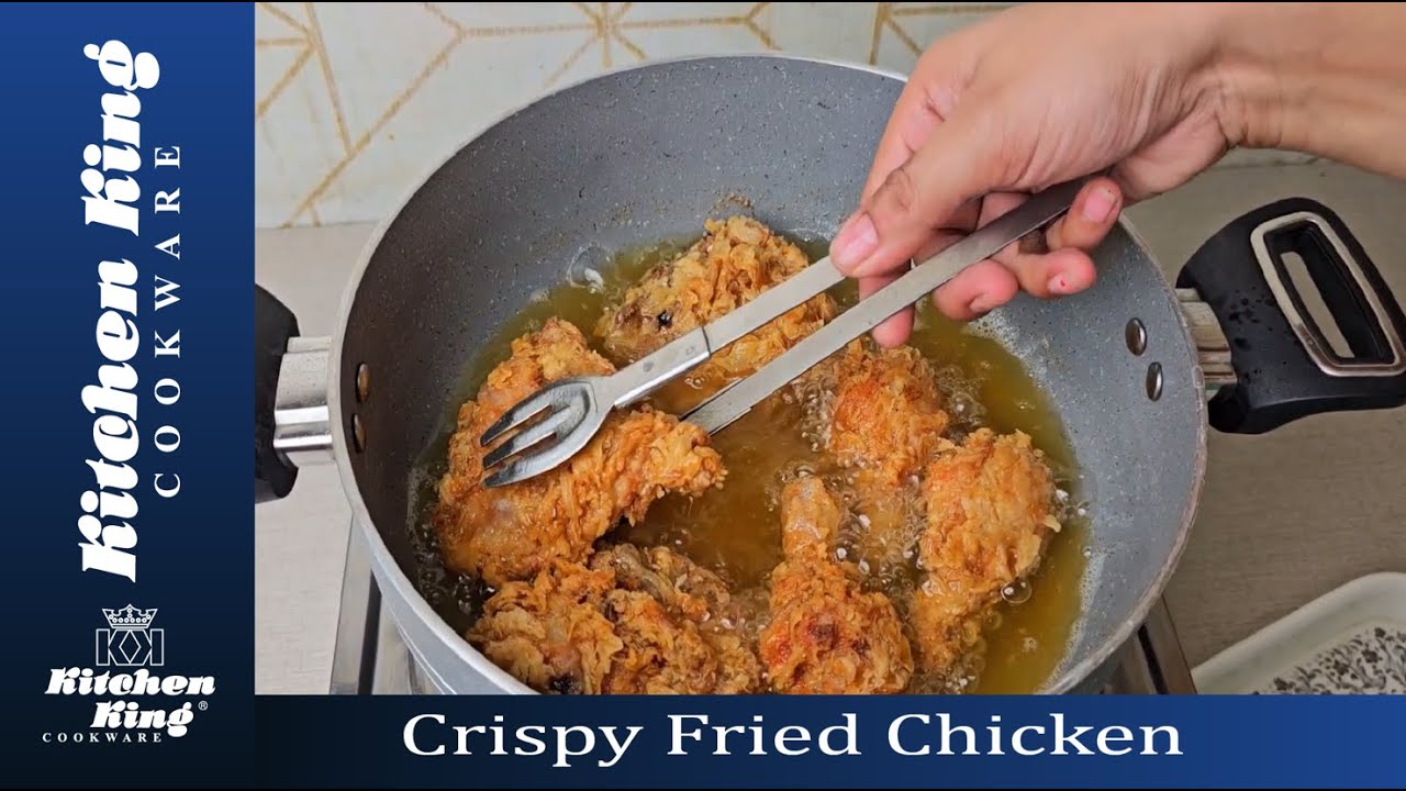 Crispy Fried Chicken | Fried Chicken Recipe | Kitchen King Cookware # ...