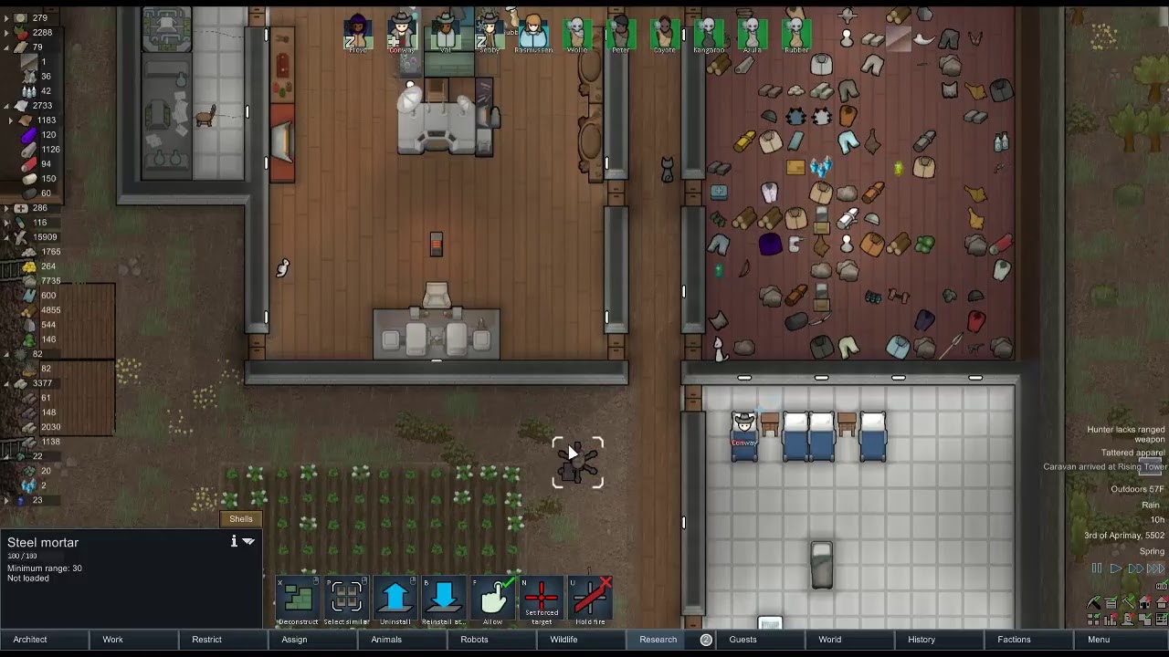 Dorn plays Rimworld: Rimworld of Magic mod! [Live][Commentary][PC ...