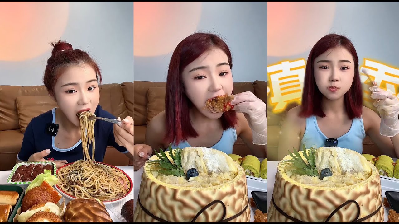 amazing eating street food show asmr - YouTube