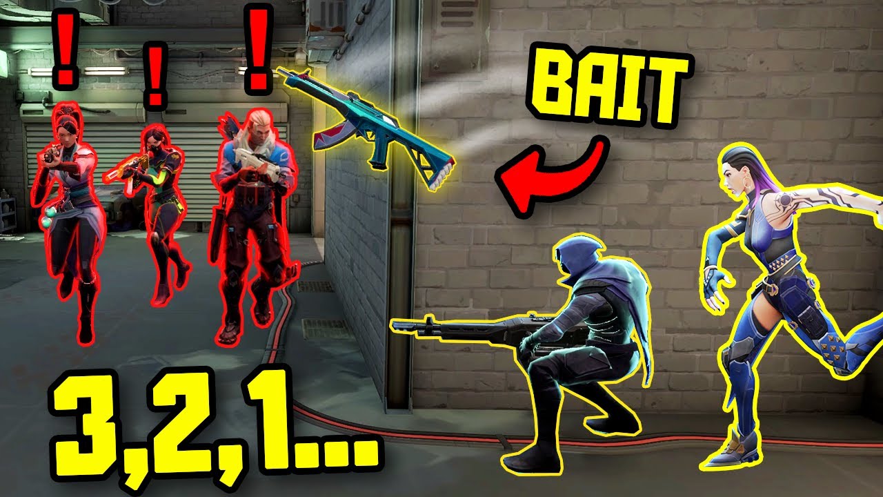 When VALORANT Players SETUP BAITS... - YouTube