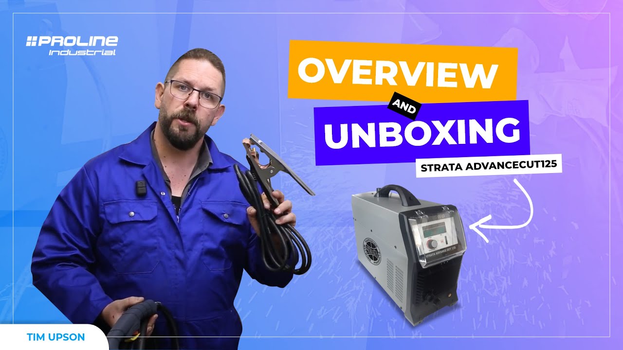 Strata AdvanceCut125 120A Inverter CNC Plasma Cutter | Overview & Unboxing | Proline Industrial ...