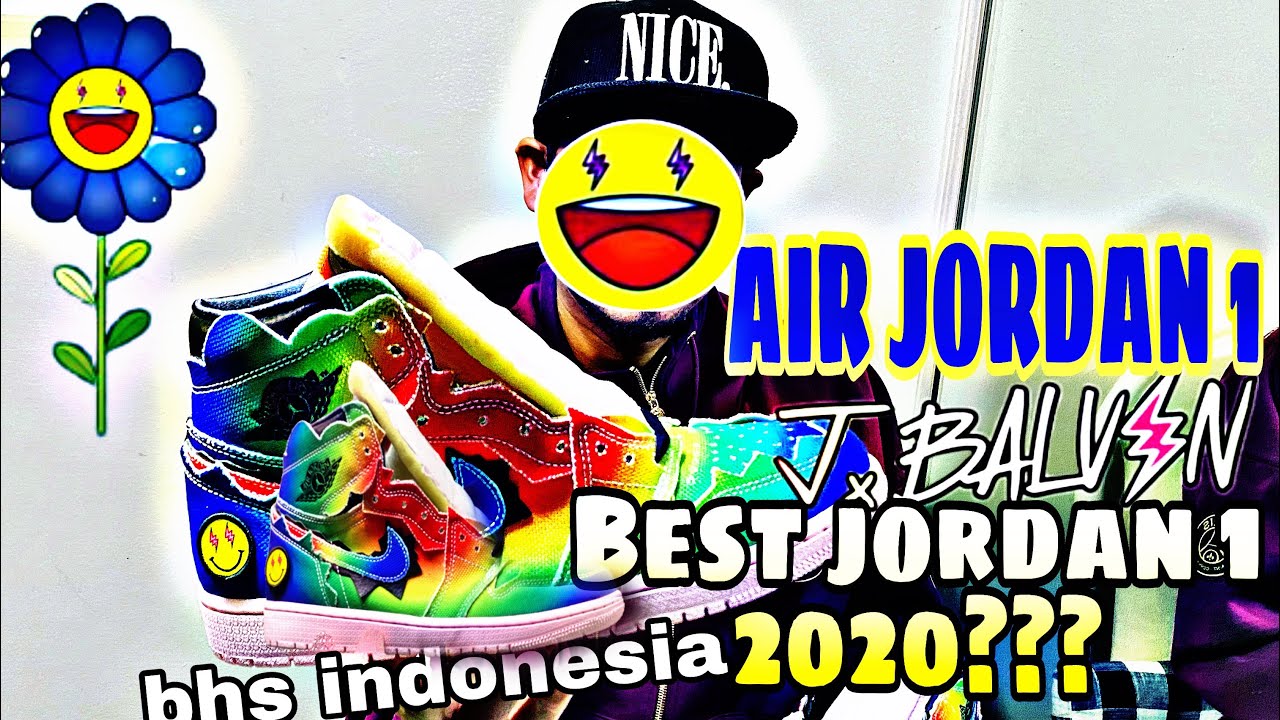 AIR JORDAN 1 JBALVIN.THIS THE BEST AIR JORDAN 1 COLLAB 2020??? UNBOXING ...