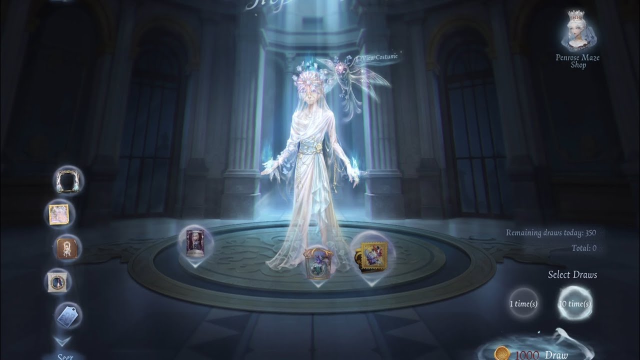 Identity V Penrose Maze Seer’s Prophet of Yore event page music ...
