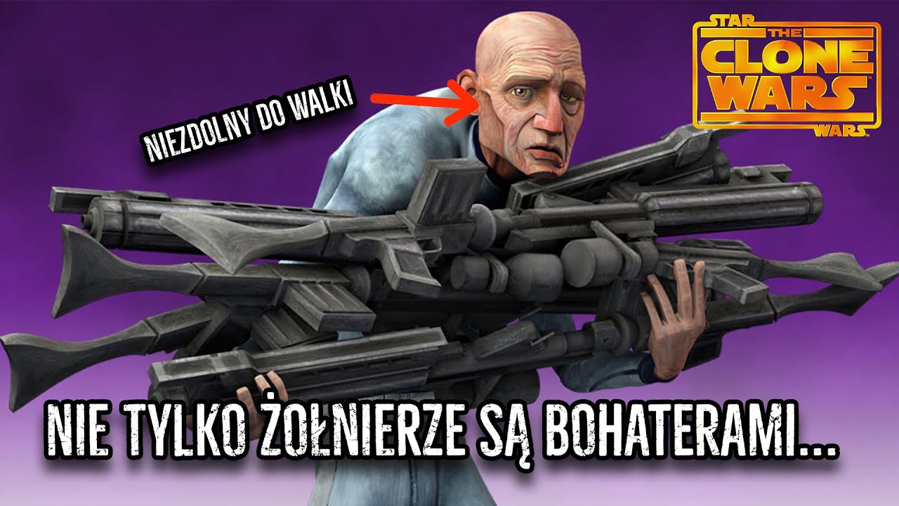 Prawdziwy KLON BOHATER, choć BEZ PANCERZA - Klon 99. - YouTube
